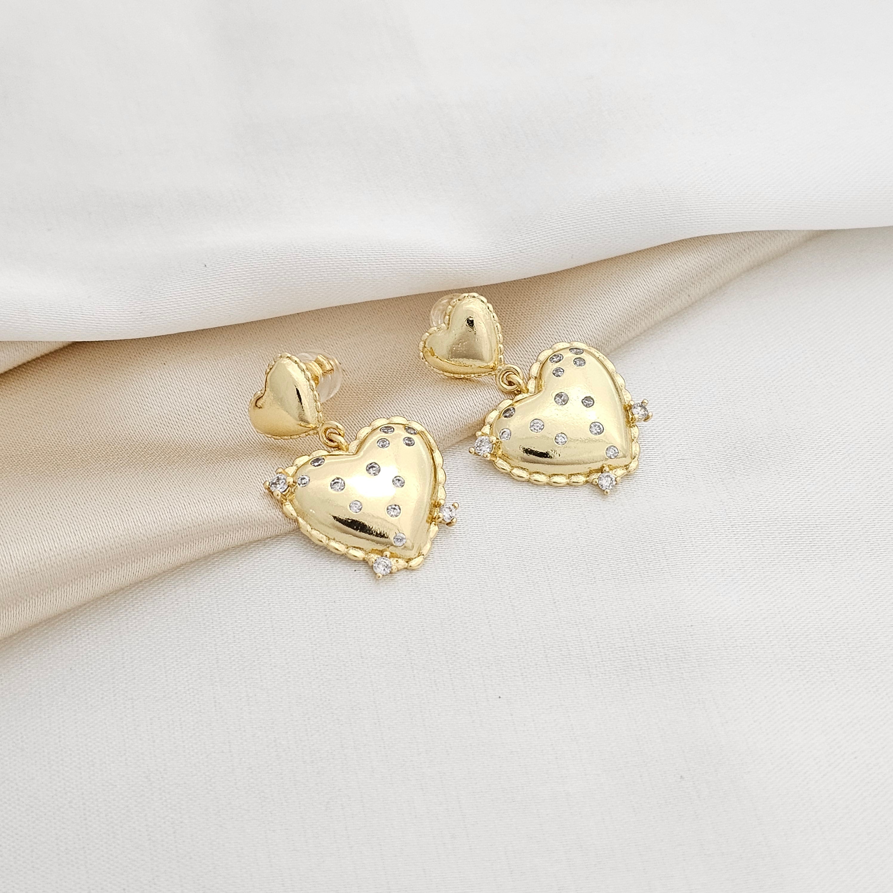 TOPO CORAZON COQUETTE DORADO RF K1982 – Kantica